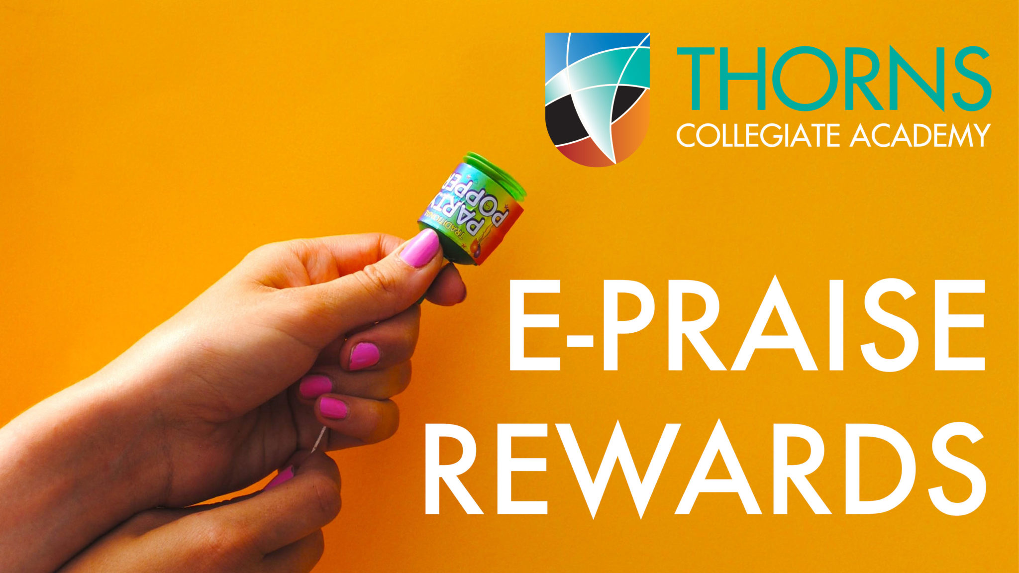 Students enjoying E-Praise Rewards - THORNS COLLEGIATE ACADEMY