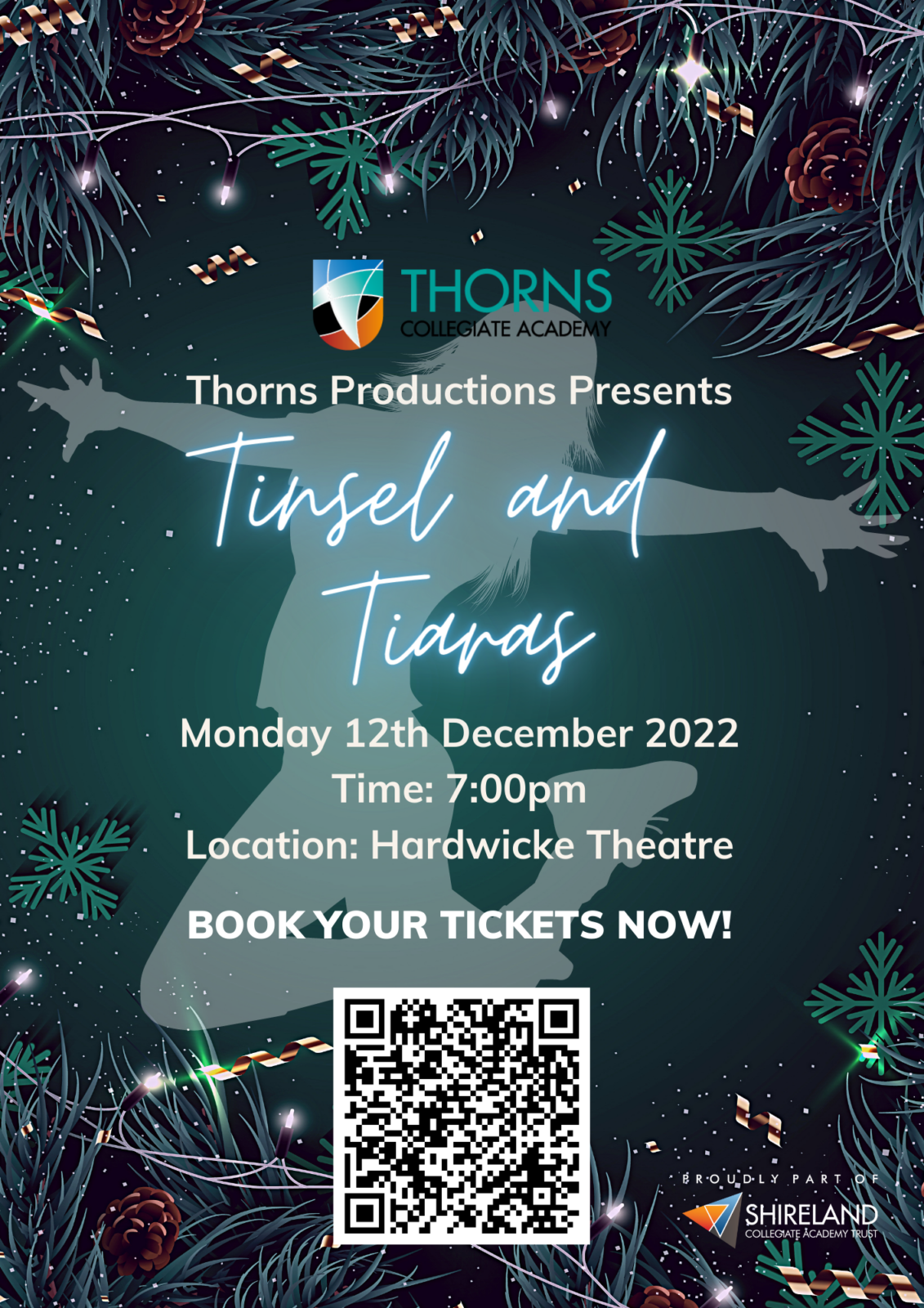 Book Your Tickets Now For 'Tinsel and Tiaras'! - THORNS COLLEGIATE ACADEMY