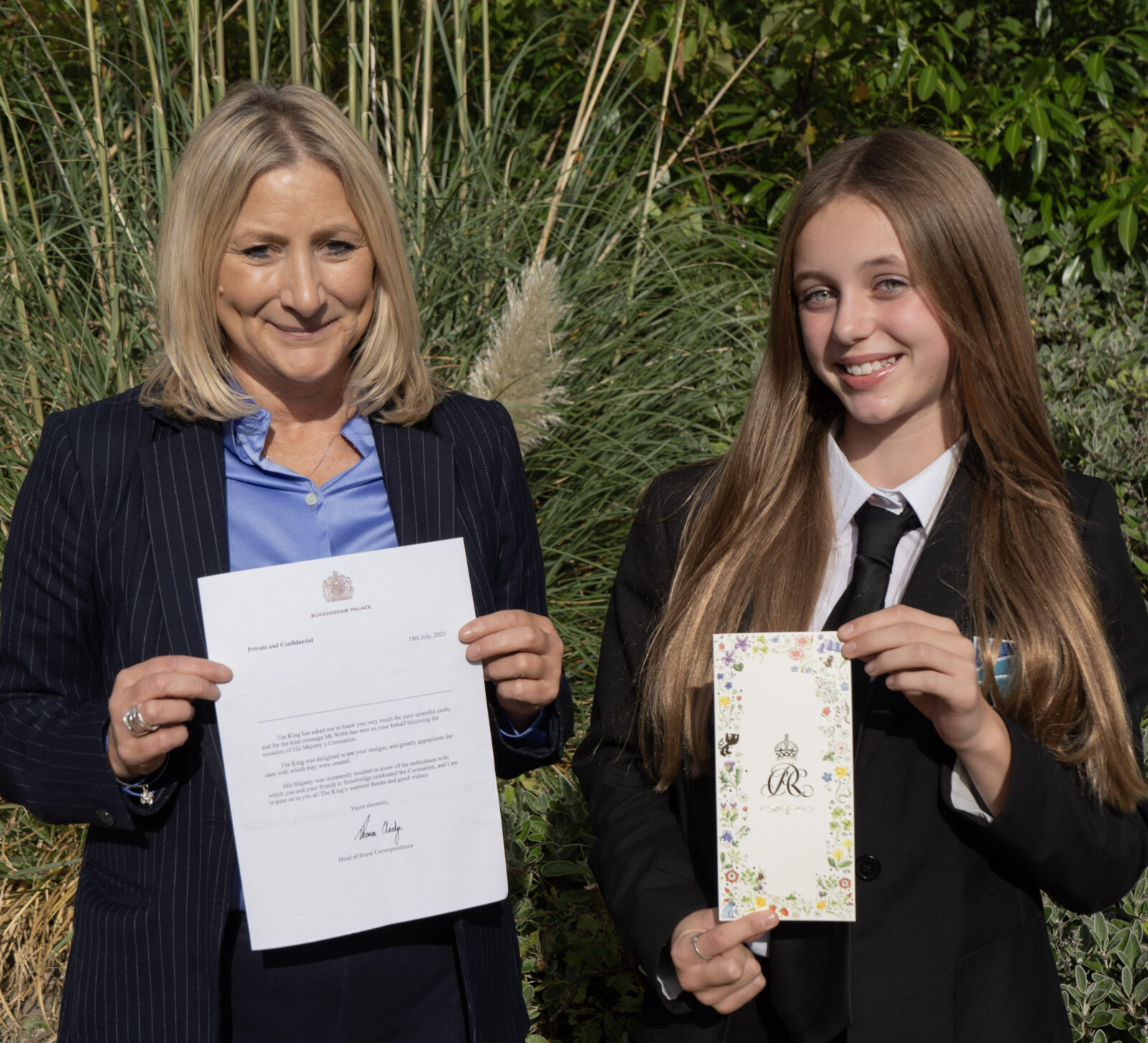 Thorns student receives royal seal of approval after winning coronation ...